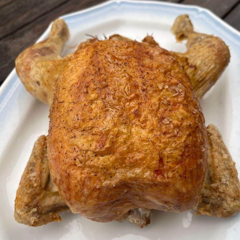 The Best Aga Roast Chicken - Salt. Butter. Smoke.